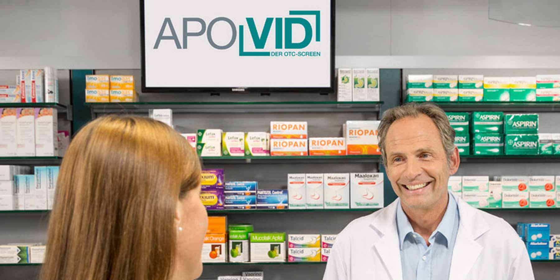 Digital Signage in Pharmacies | OTC Systems Expert Uses GIADA