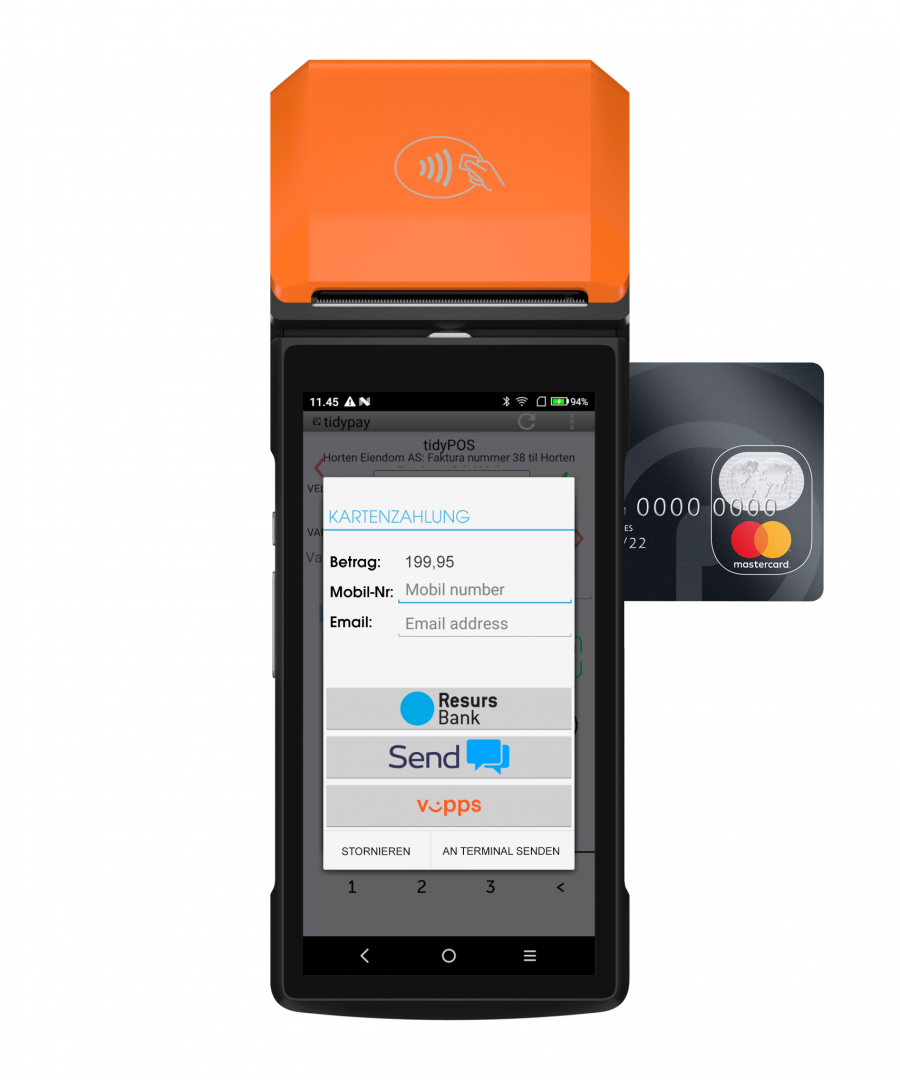 Android POS Terminals | Payment Directly at the Checkout
