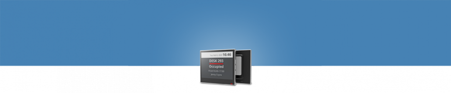 Displays for Room Signage and Time Tracking